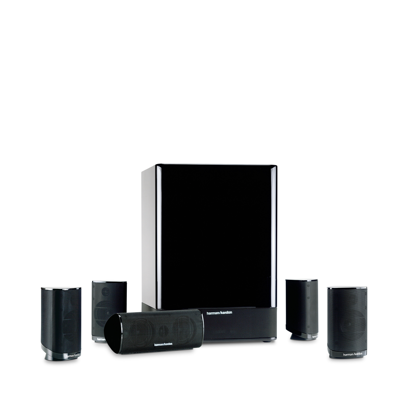 HKTS 15 | 5.1 Home Theater Speaker System (4 Satellites, 1 Center, and ...